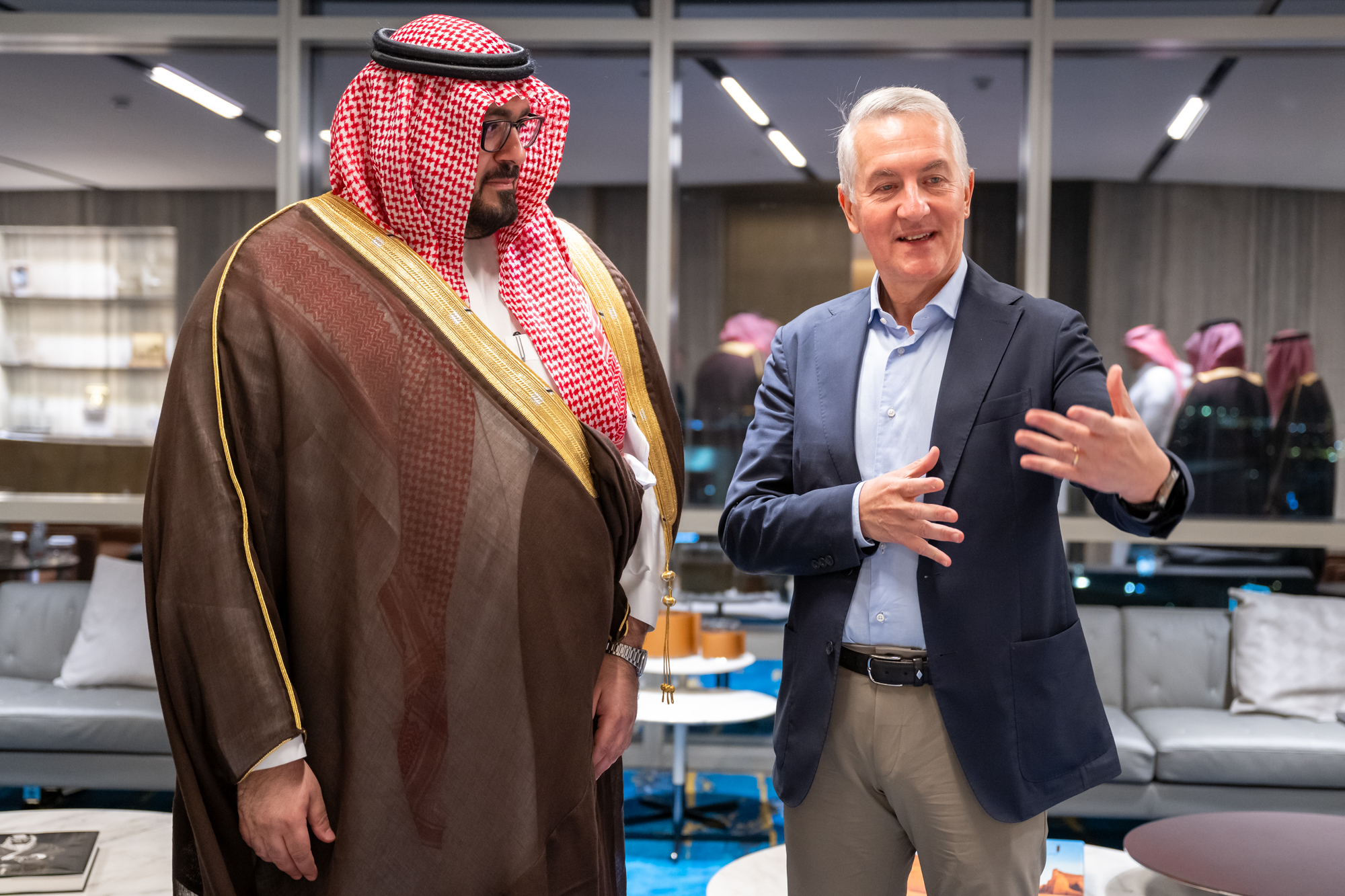 Minister of Economy and Planning met with Chairman and Chief Executive ...